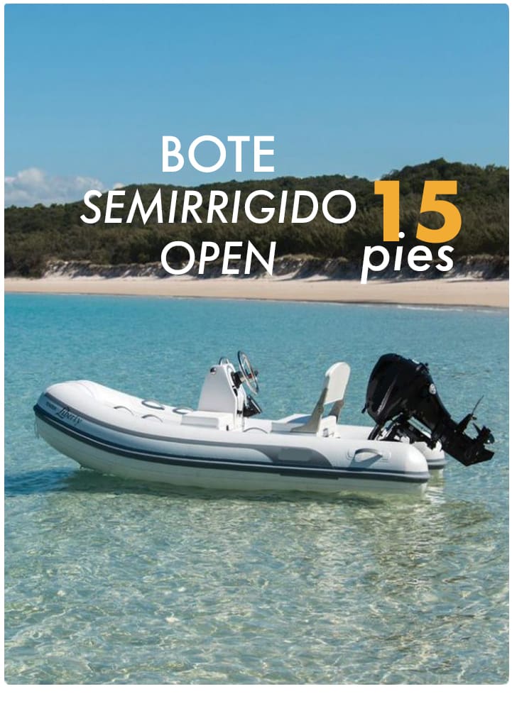 Bote Semirrigido Caribe DL15 | Austral Moto Sport